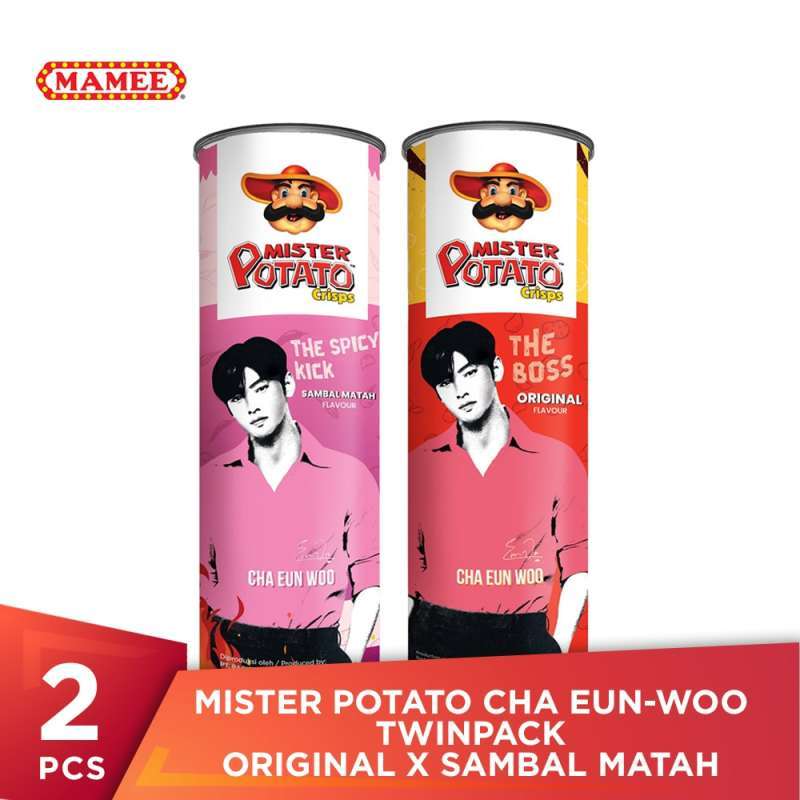 Jual Mister Potato Cha Eun-Woo Original x Sambal Matah di Seller Mamee ...