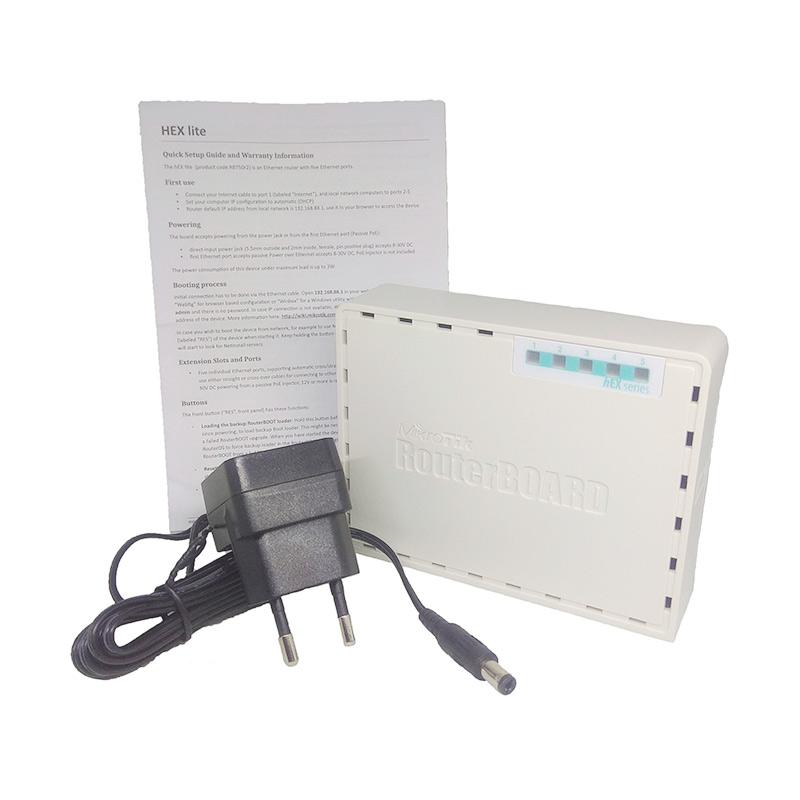 Jual Mikrotik Rb750 R2 / Rb750 / Rb750r2 Hex Lite Router Di Seller E ...