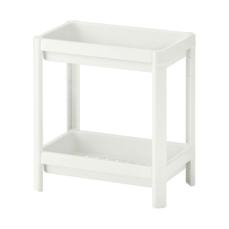 Jual Ikea Vesken Unit Rak 2 Susun Putih di Seller Genei_Ryodan Store ...