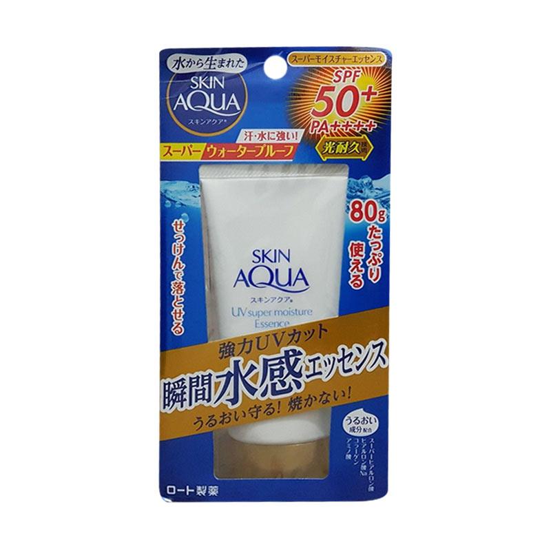 Jual Skin Aqua Sunplay UV Super Moisture Essence SPF50 [80g] di Seller ...