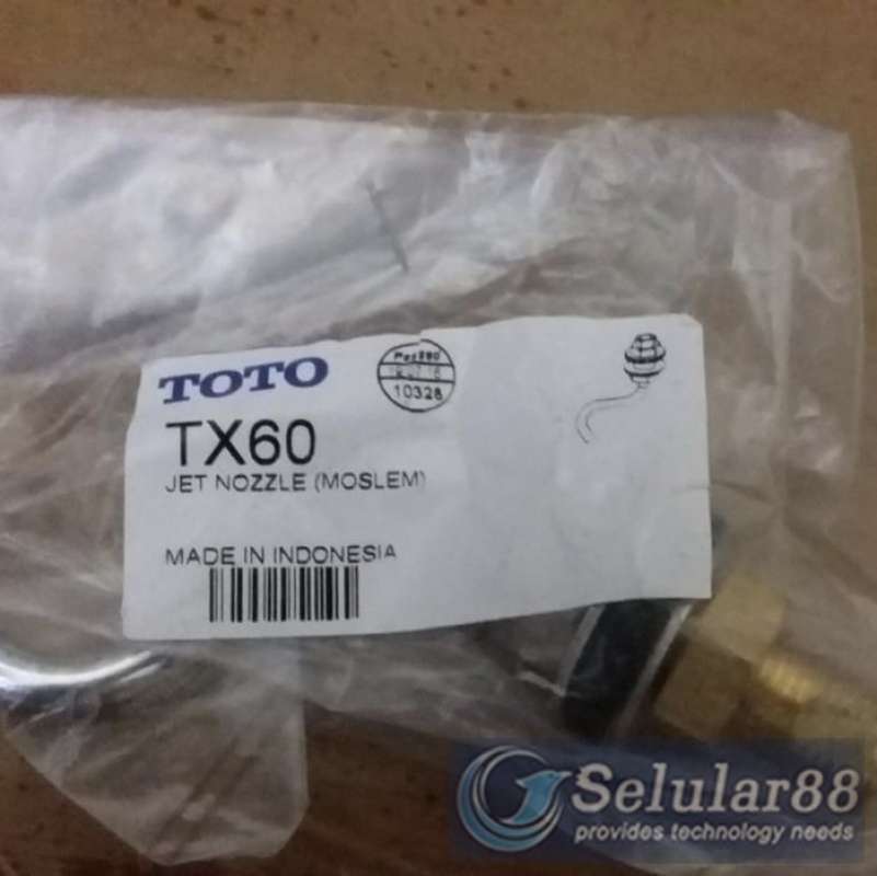 Jual Toto TX60 Nozzle Urinal Cacing Urinoir Part ORIGINAL RESMI ORI ...