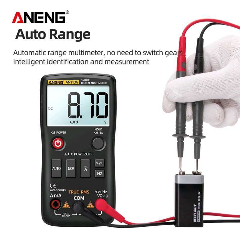 Promo Multitester Digital Aneng An113a Multimeter Multi Tester Alat ...