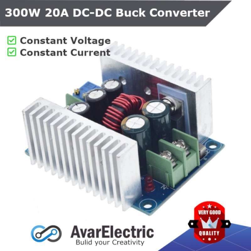 Jual 300W 20A DC DC Buck Converter Step Down Module Voltage Regulators ...