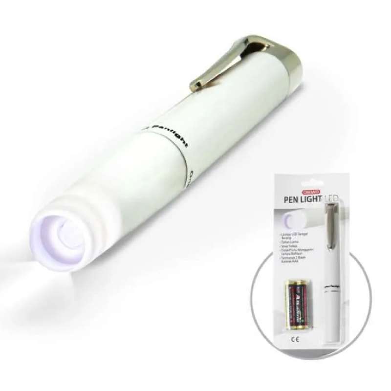 Promo Onemed Pen Light LED Senter Medis Penlight Lampu Sinar Terang ...