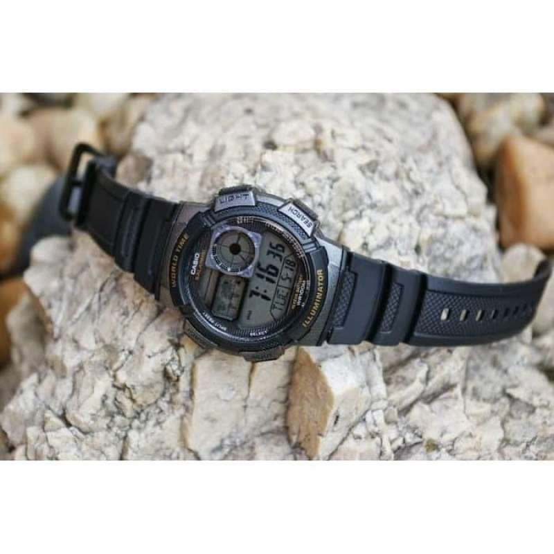 Jual CASIO ORIGINAL AE1000W AE1000-W AE-1000W AE-1000-W 1B di Seller ...