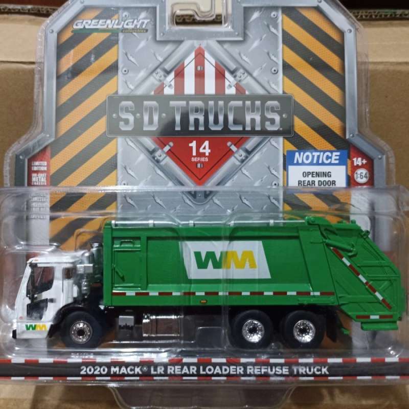 Jual Greenlight SD TRUCKS 2020 Mack LR Rear Loader Refuse Truck di Seller sumber halal rejeki ...