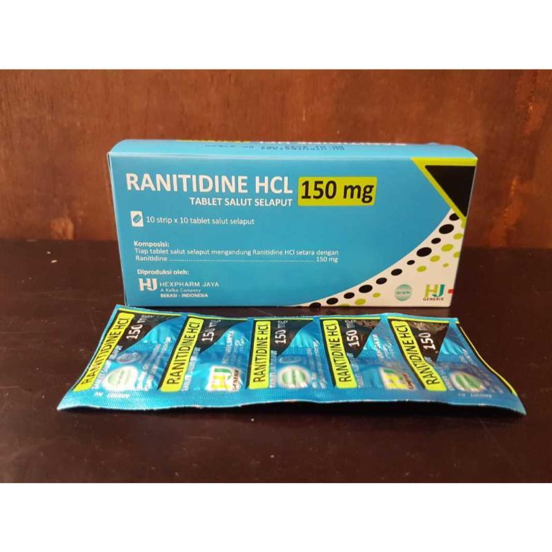 Jual Ranitidine Hexpharm 150 Mg Strip 10 Tablet Di Seller Apotek ...