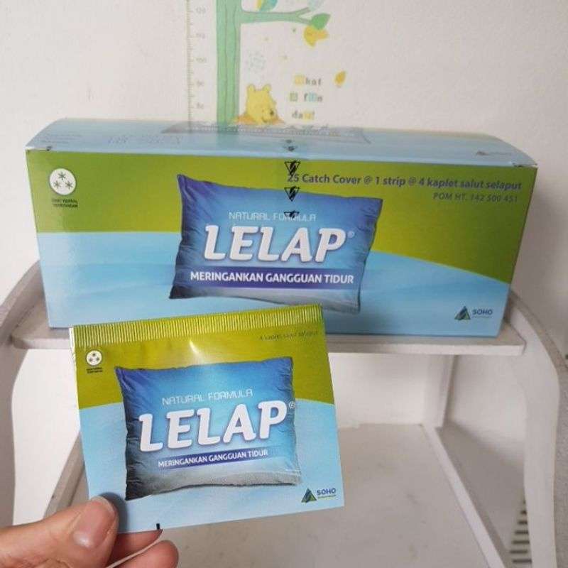 Promo LELAP STRIP 4 KAPLET Diskon 2% di Seller Apotek Sahabat Jaya ...
