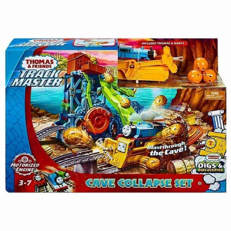 Jual Thomas & Friends Track Master Motorized Cave Collapse Set Original ...