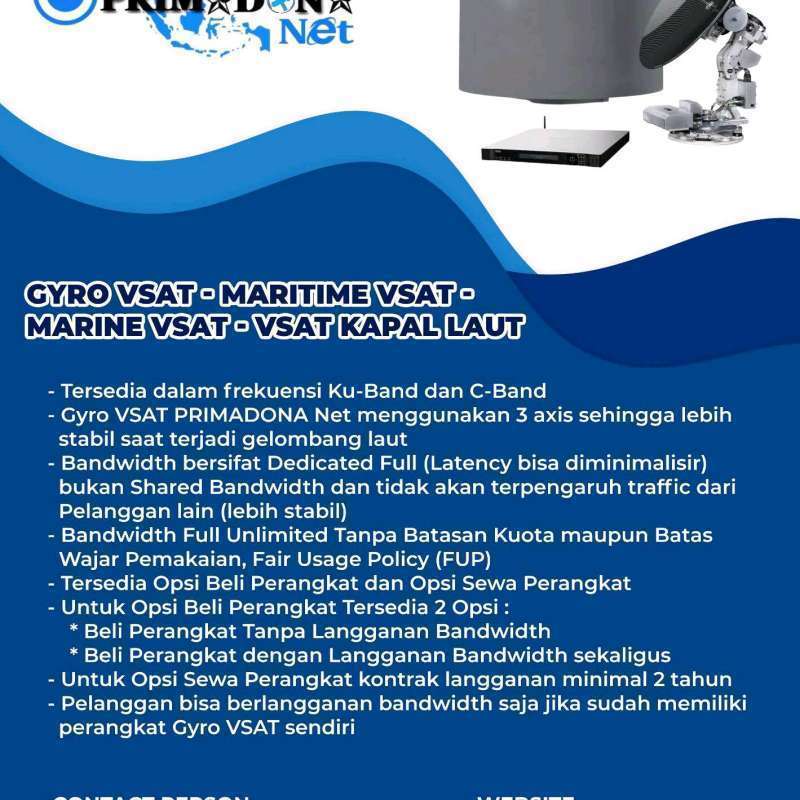 Jual Perangkat Internet Satelit Gyro Vsat Ku-band 3 Axis Stabilizer ...