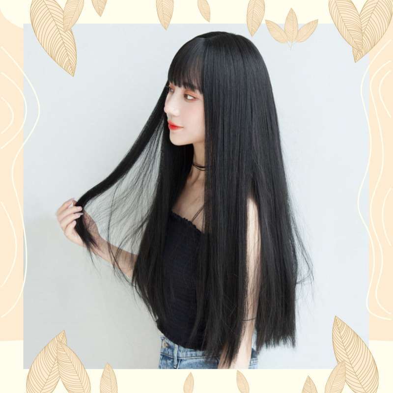 Jual Wig Model Poni Lurus Hitam di Seller Byllfad - Mekar Mulya ...