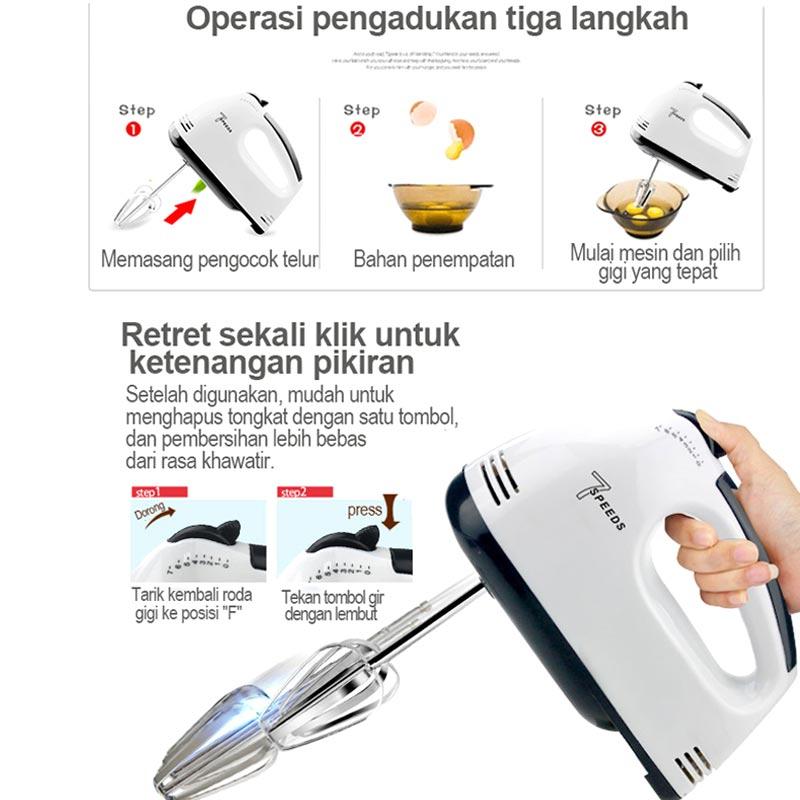 Jual Hand Mixer Han River Mixer Kue Mixer Mini Di Seller Sinar Mulia ...