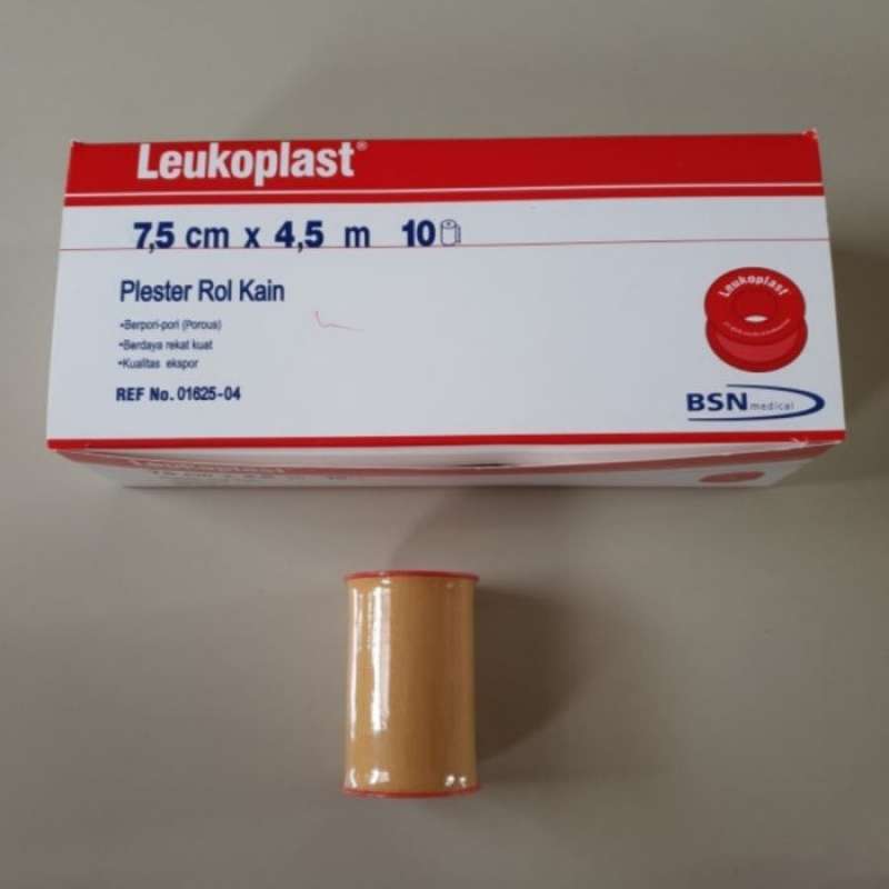 Jual Jual Plester Leukoplast 7.5cmx4.5m Plester Roll Kain Plester Bsn ...