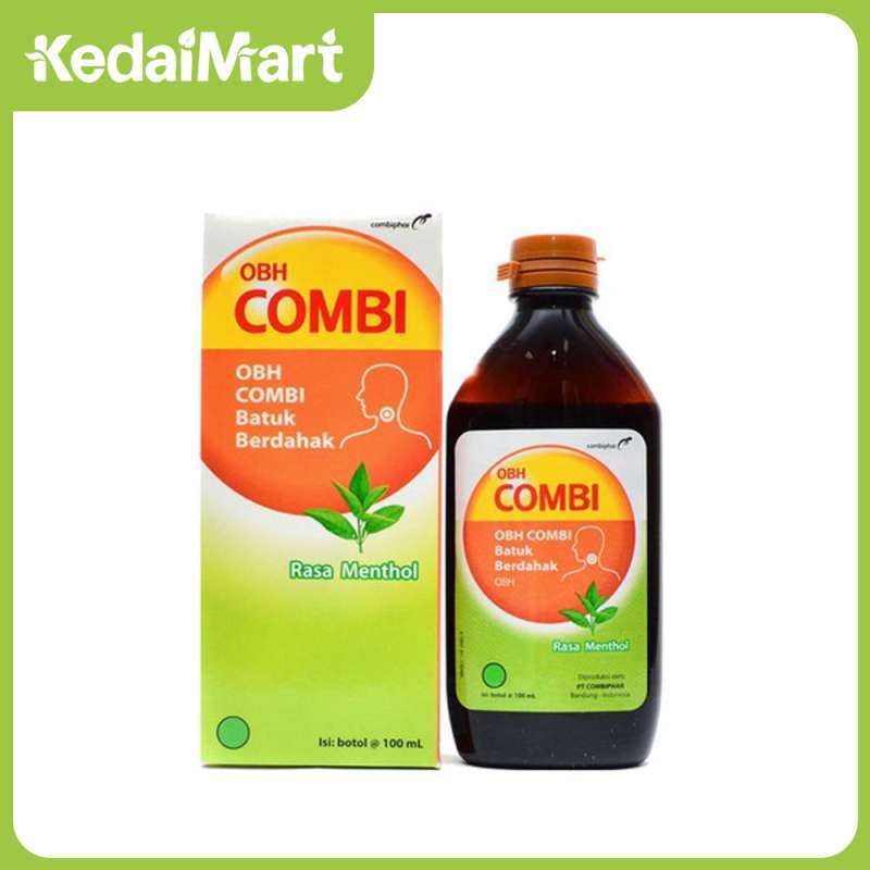 Jual OBH Combi Obat Batuk Berdahak Menthol Botol 100 ml di Seller ...