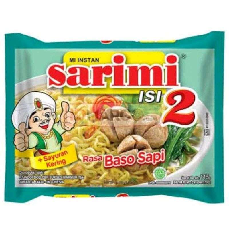 Jual Sarimi isi 2 Rasa Baso Sapi (1 pcs) di Seller Tk. Achiera - Gembor ...
