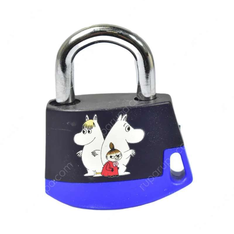 Promo Abloy Padlock Classic Gembok Moomin Maiden And Little My - Biru ...