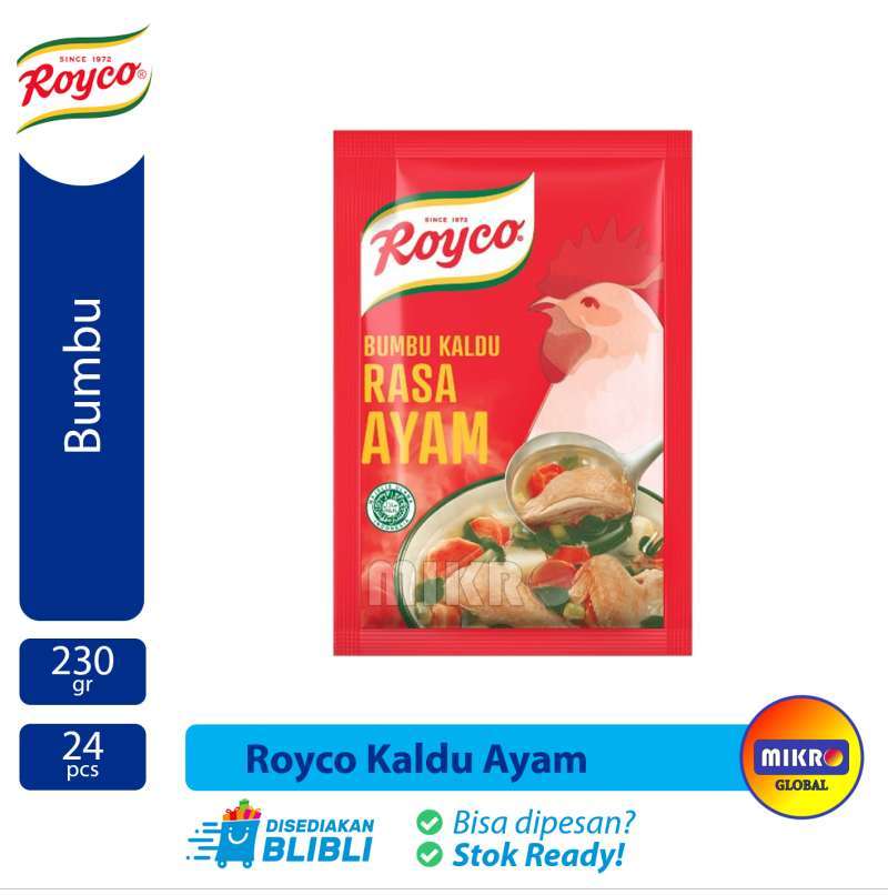 Jual Royco Rasa Ayam Bumbu Ayam Kaldu Ayam Bumbu Instant Penyedap Rasa ...