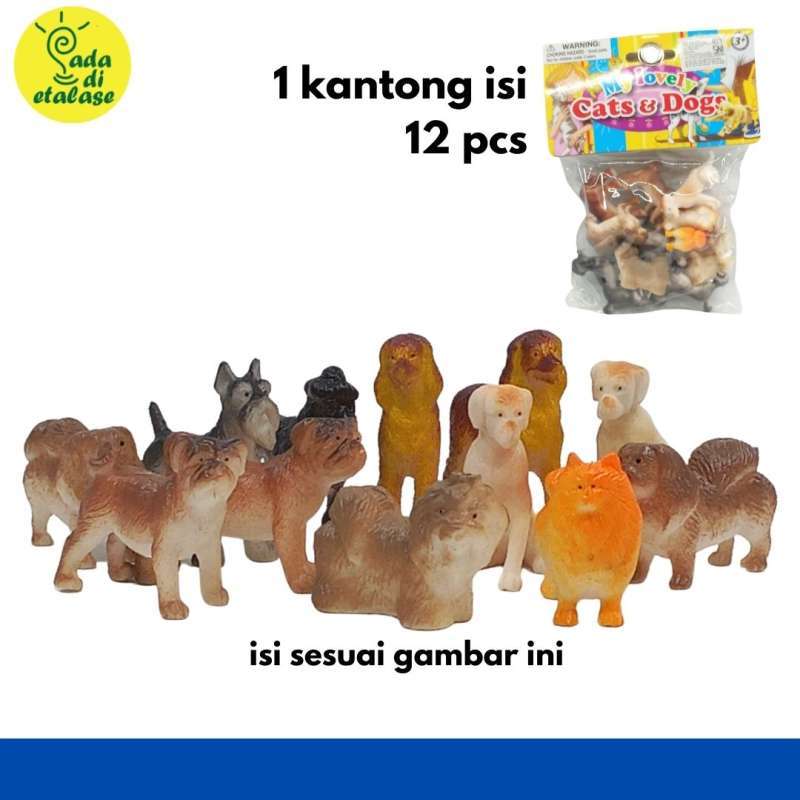Jual Besta Mini Figure My Lovely Dogs Mainan Figurine Hewan Anjing ...