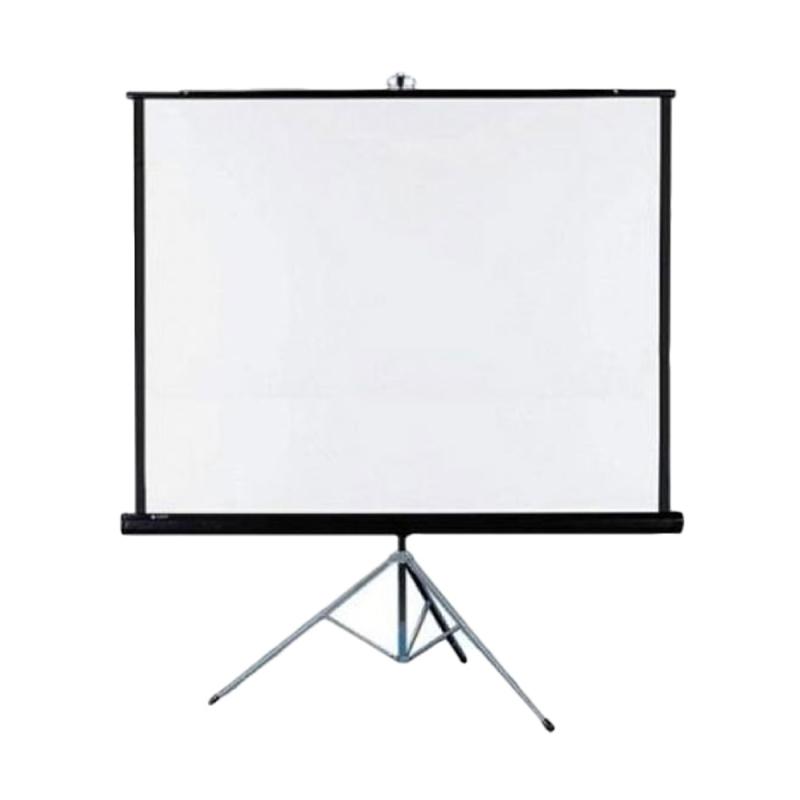 Jual Anylinx Tripod Screen Projector (Layar Proyektor 96) 244x244 Meter ...
