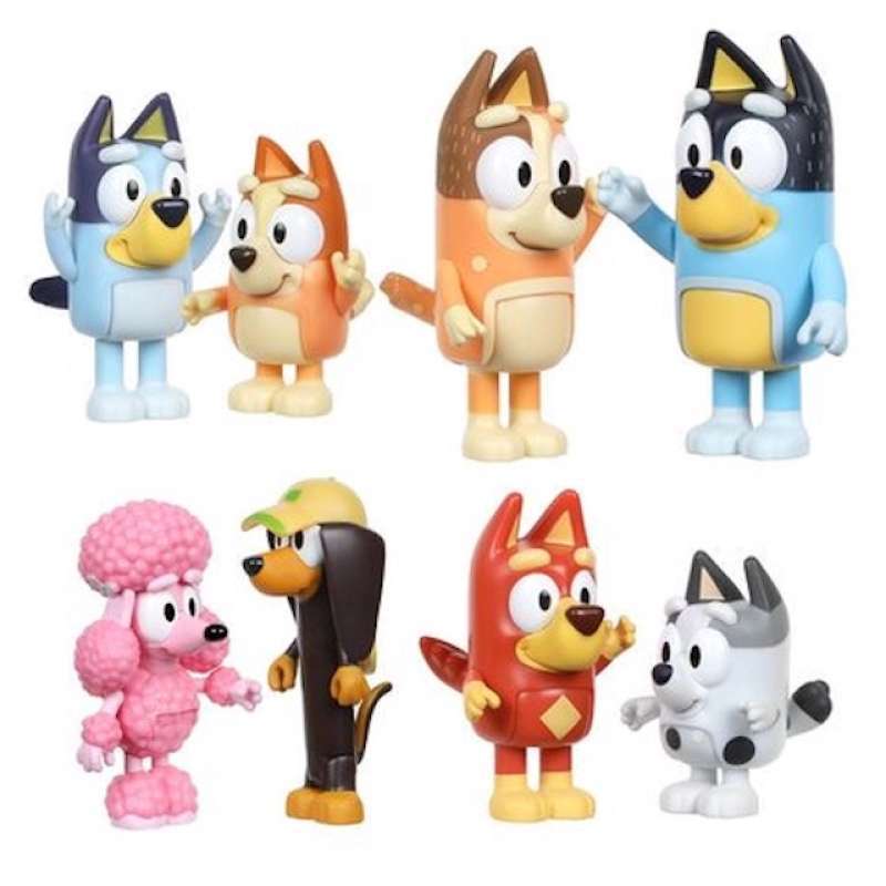 Jual WF Bluey Figure Set 8 / Mainan Bluey di Seller Ibnu Ganteng Shop ...