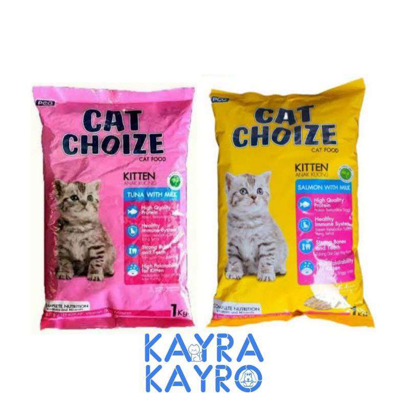 Promo Cat Choize Kitten Cat 1 kg - Makanan Anak Kucing - Tuna With Milk ...