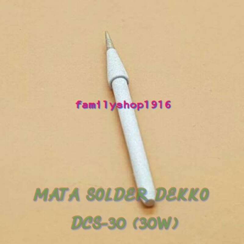 Jual MATA SOLDER DEKKO DCS-30(30W)/MATA SOLDER 25W/MATA SOLDER di Seller Aksara_STORE - Wanajaya ...