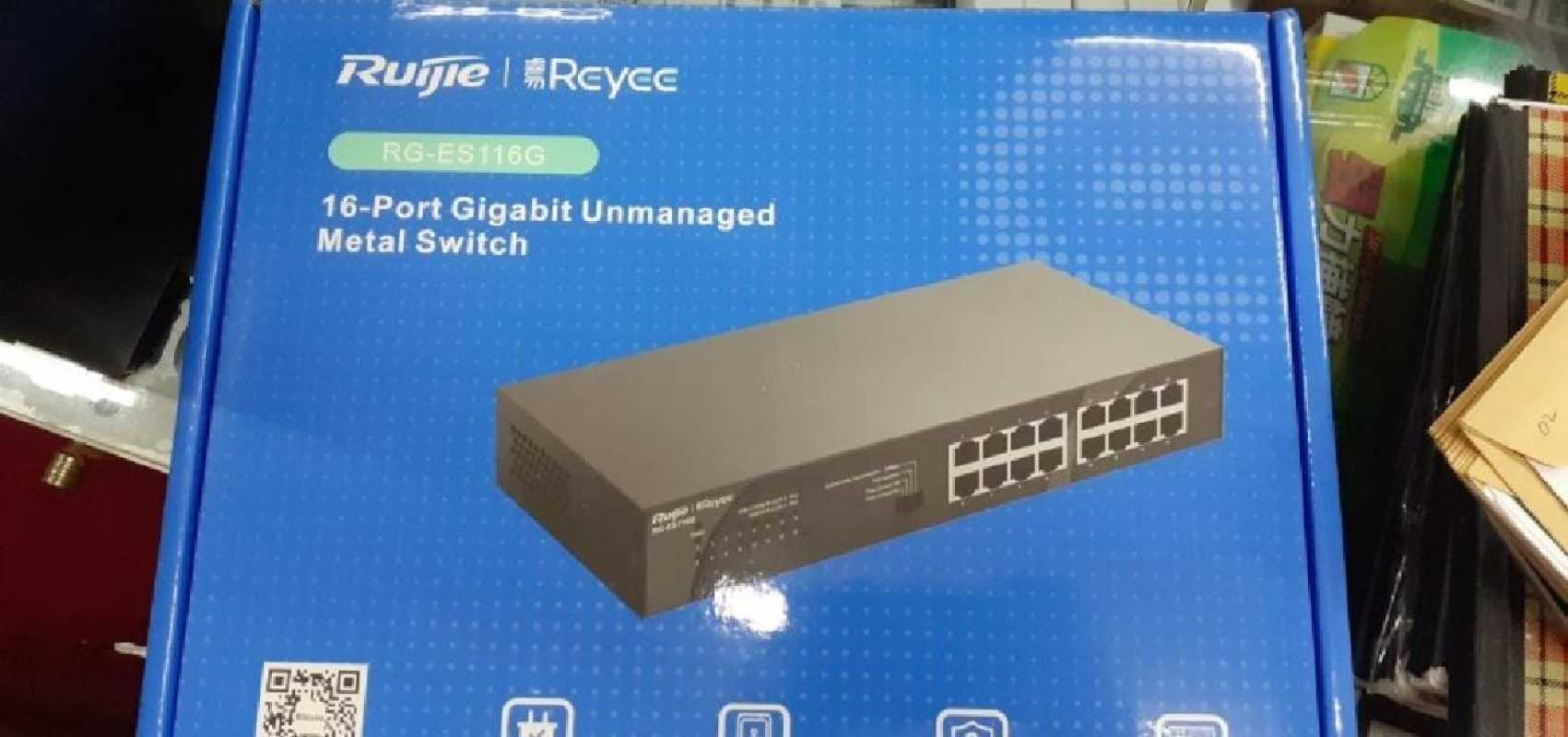 Jual Di Jamin Original Reye Unmanaged Switch Rg-es116g Di Seller Hdcctv ...