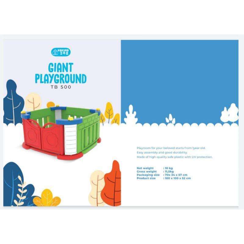 Jual Giant Playground TB-500 (Pagar playground) di Seller DBS Kid's ...