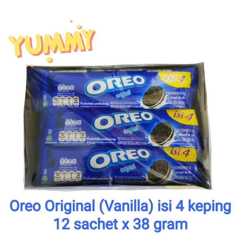 Jual oreo biskuit original 12 bks x 4 keping di Seller best mart ...