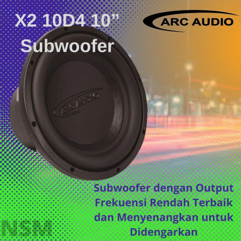Jual Arc Audio X2 10D4 10” 4 Ohm Subwoofer di Seller NotoSworoMass ...