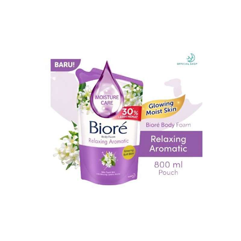 Jual Sabun Cair Biore Bodywash Kemasan Refil 800ml - Aromatic Relaxing ...