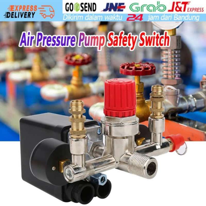 Promo Jual Otomatis Kompresor Regulator Set Kran Safety Valve Regulator ...
