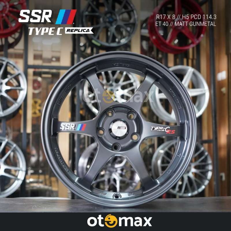 Jual Velg Mobil Ssr Type C Ring 17 H5 Matt Gunmetal Di Seller Otomax Official Store - Otomax ...