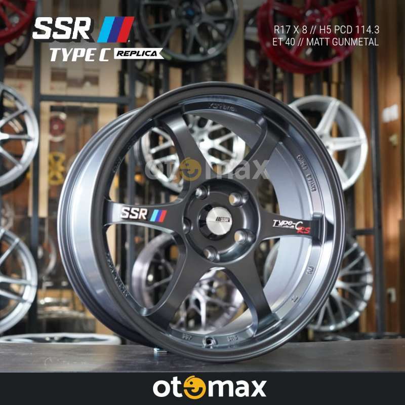 Jual Velg Mobil Ssr Type C Ring 17 H5 Matt Gunmetal Di Seller Otomax Official Store - Otomax ...