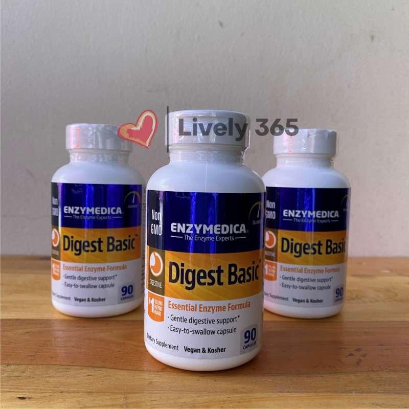 Jual Enzymedica | Digest Basic Enzyme Enzim Pencernaan | 90 Capsules Di Seller Lively 365 ...