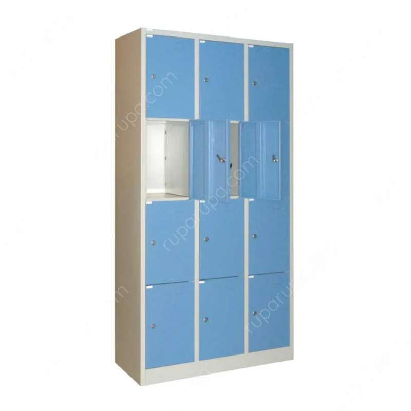 Jual Krisbow Lemari Loker Besi Jumbo Locker Cabinet 12 Pintu - Biru Di ...