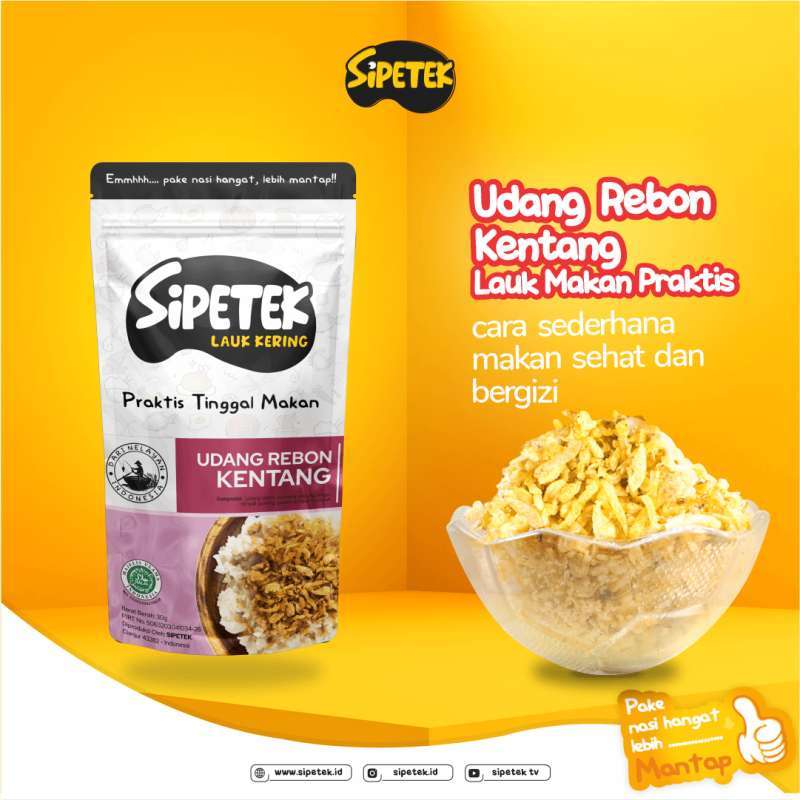 Jual Sipetek Udang Reborn Kentang Lauk Pauk di Seller Sipetek Sidoarjo ...