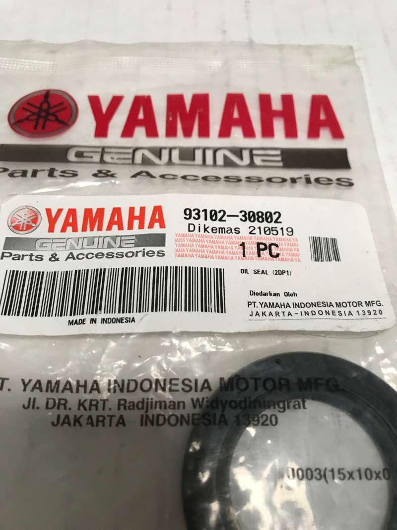 Jual OIL SEAL / SEAL KRUK KIRI NMAX (2DP1) FOR YAMAHA NMAX 93102-30802 ...