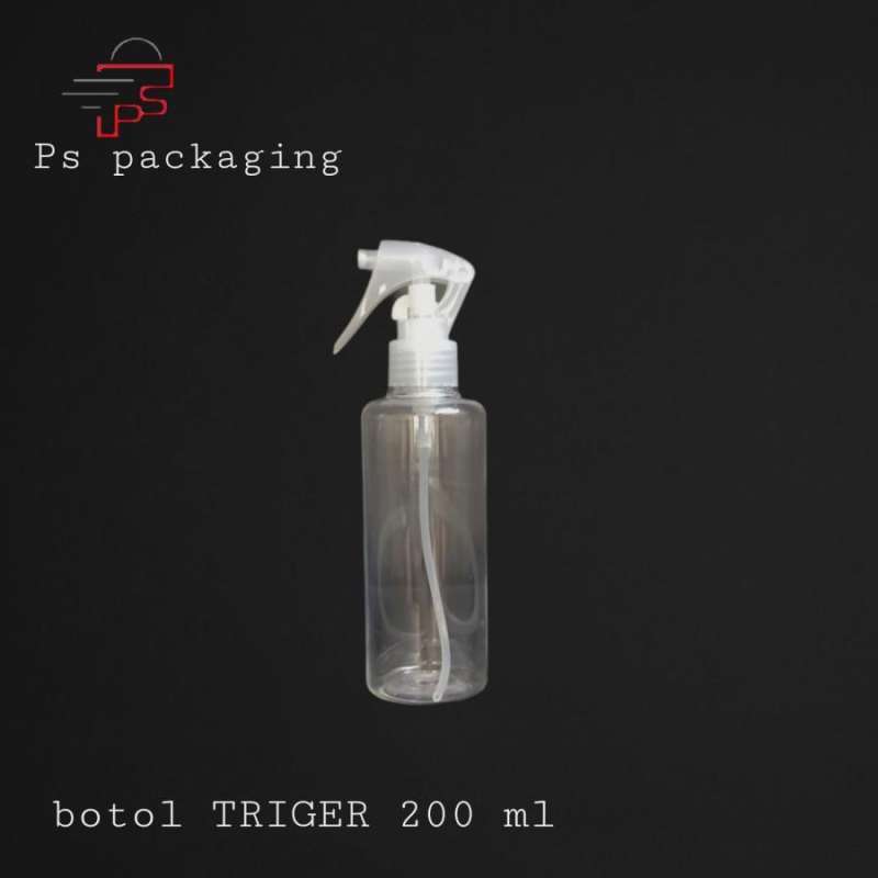 Jual Botol Spray Trigger 200ml / Botol Mini Trigger 200 Ml - Tutup Bening Di Seller Putra ...