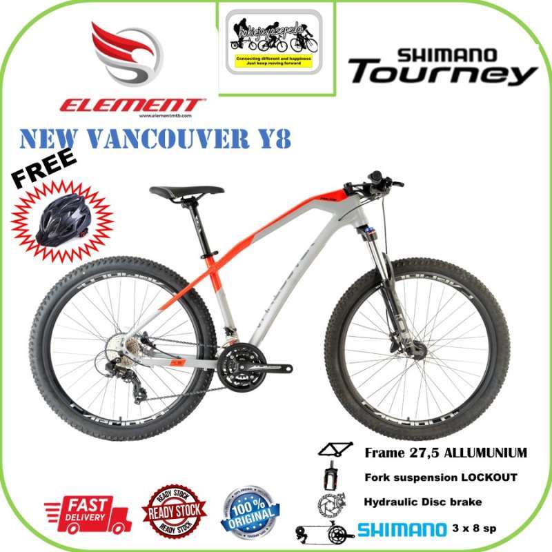 Promo Sepeda Gunung 27,5 Police MTB Vancouver Y8 24 Sp New Design BY ...