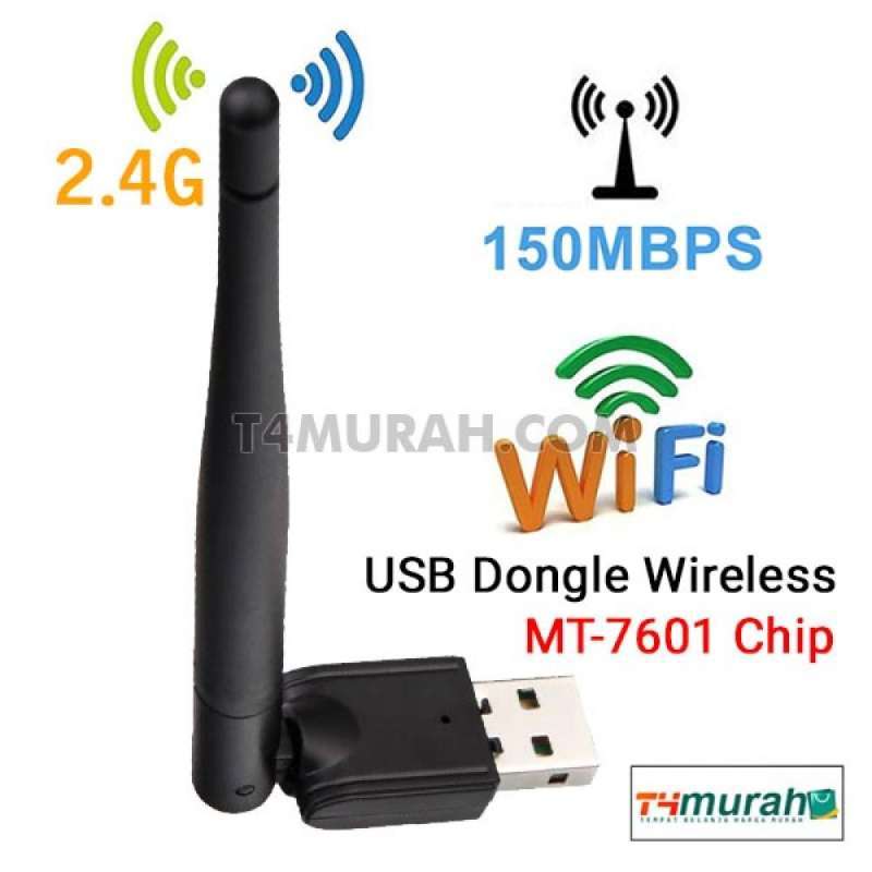 Jual USB Wifi Dongle Wireless Adapter Receiver MT7601 Komputer PC Laptop Set Top Box Adaptor ...