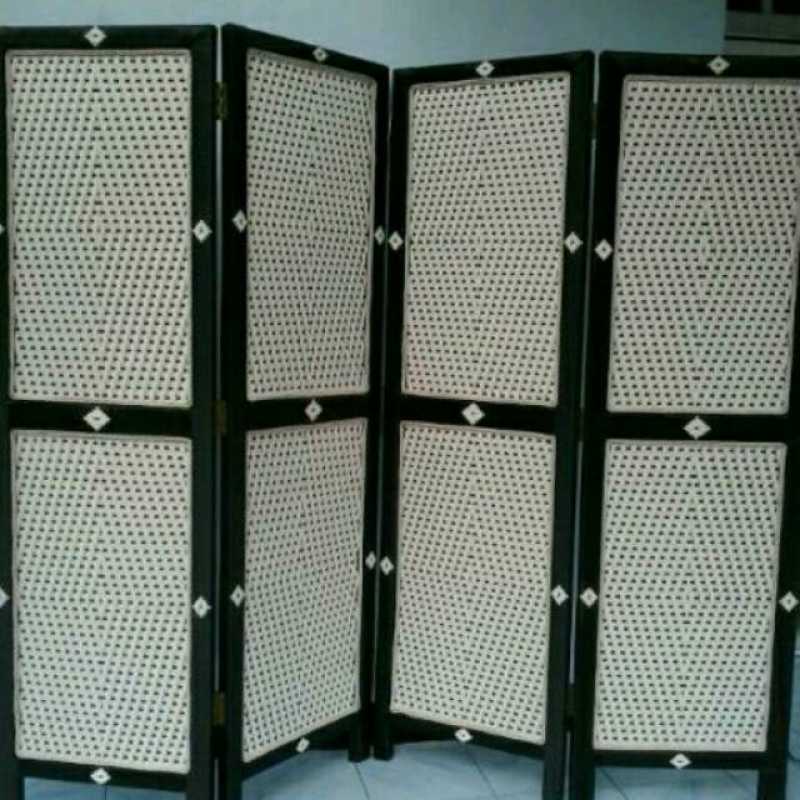 Jual Pembatas ruangan rotan sintetis 4 pintu di Seller RajaFurniture ...