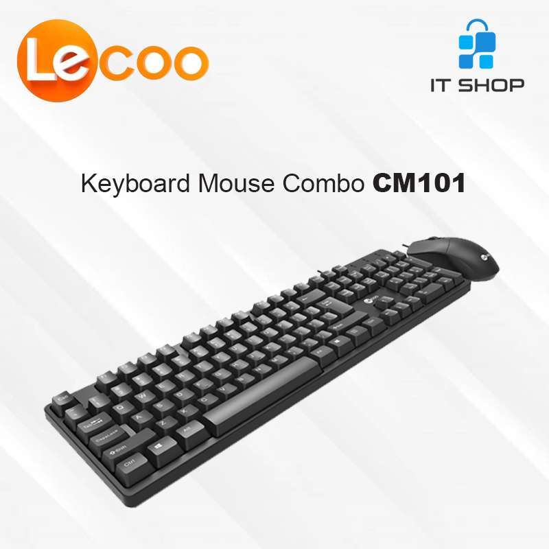 Jual Lenovo Lecoo Keyboard Mouse Combo - Cm101 Di Seller It Shop ...