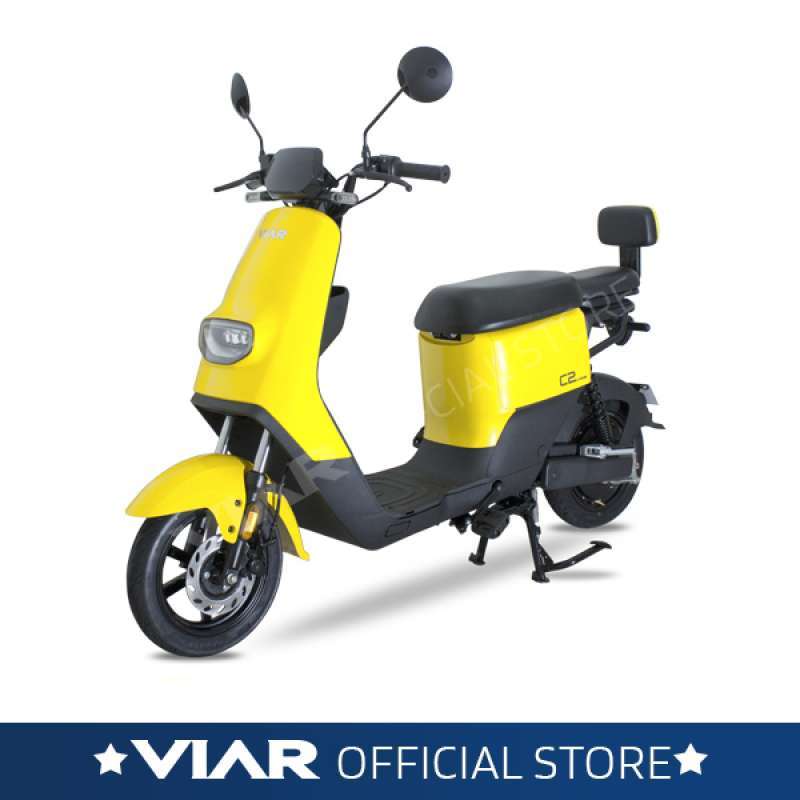 Jual Viar C2 Sepeda Motor Listrik - Yellow JABODETABEK di Seller Viar ...