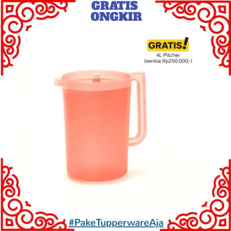 Promo Pitcher Tupperware - Teko Minum Tupperware Bloomia Pitcher 4 ...