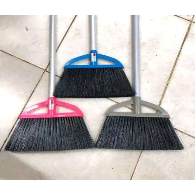 Jual sapu lantai 307 SBH sapu Nagata berikut gagang - Biru,pink,hijau ...