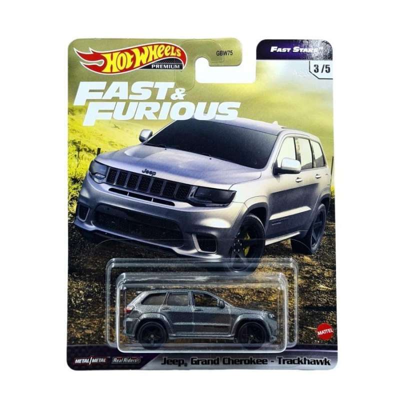 Jual Hotwheels Premium Jeep Grand Cherokee Trackhawk Fast Stars di ...