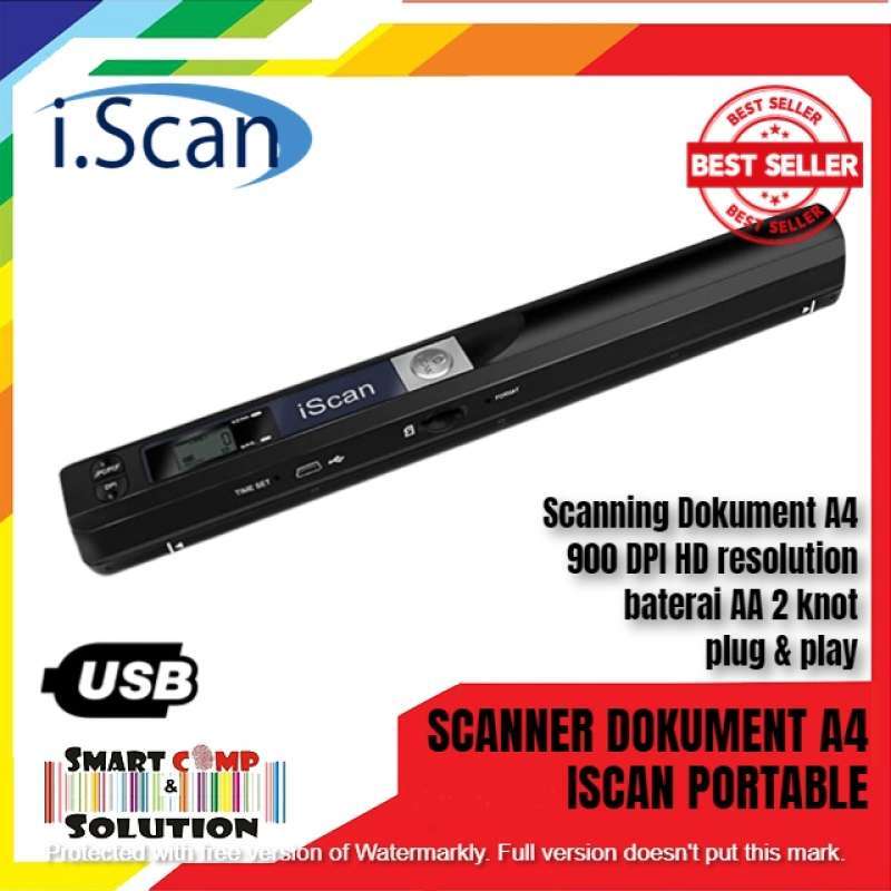 Jual Iscan Portable Scanner Original Murah - Harga Diskon Mei 2024 | Blibli