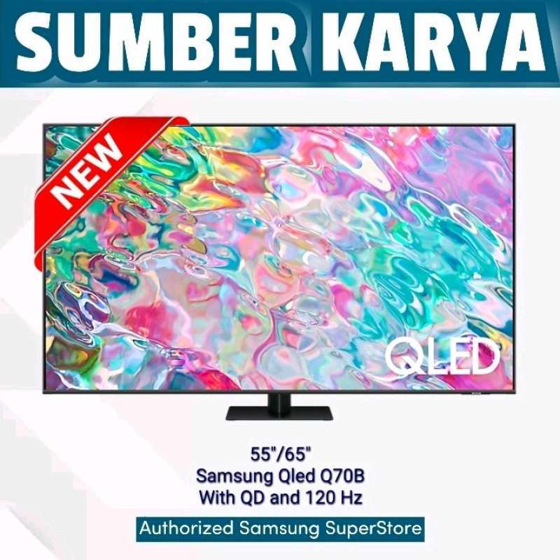 Promo QA65Q70BAK (2022) SAMSUNG QLED 4K LED SMART TV 65Q70B 65 inch 65Q UHD Diskon 3% di Seller ...