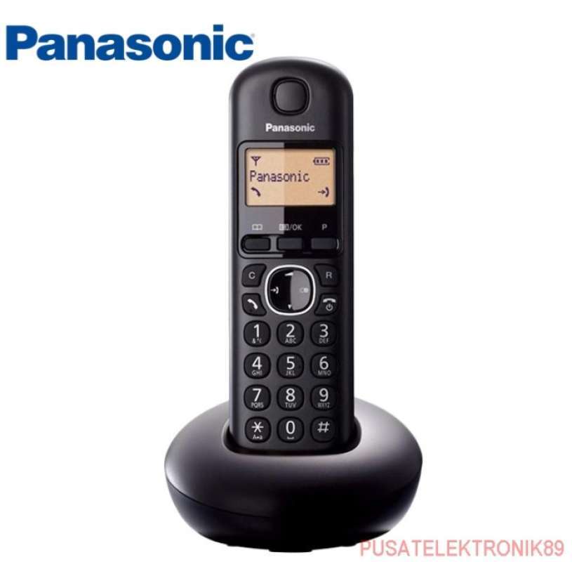 Promo Telepon Wireless Panasonic Kx-Tgb210 Telepon Rumah -Hitam Diskon 10% di Seller Kerrin ...
